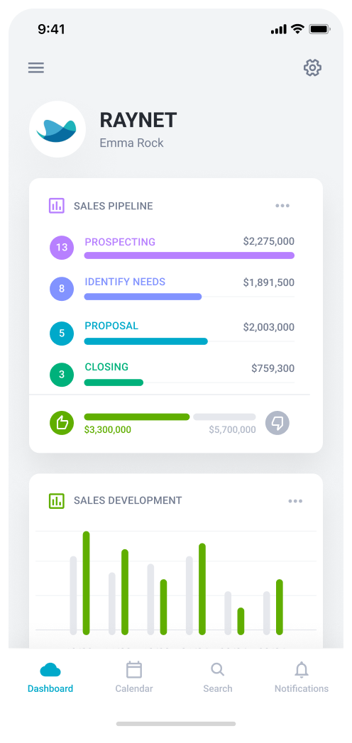 RAYNET CRM: The #1 choice for your success